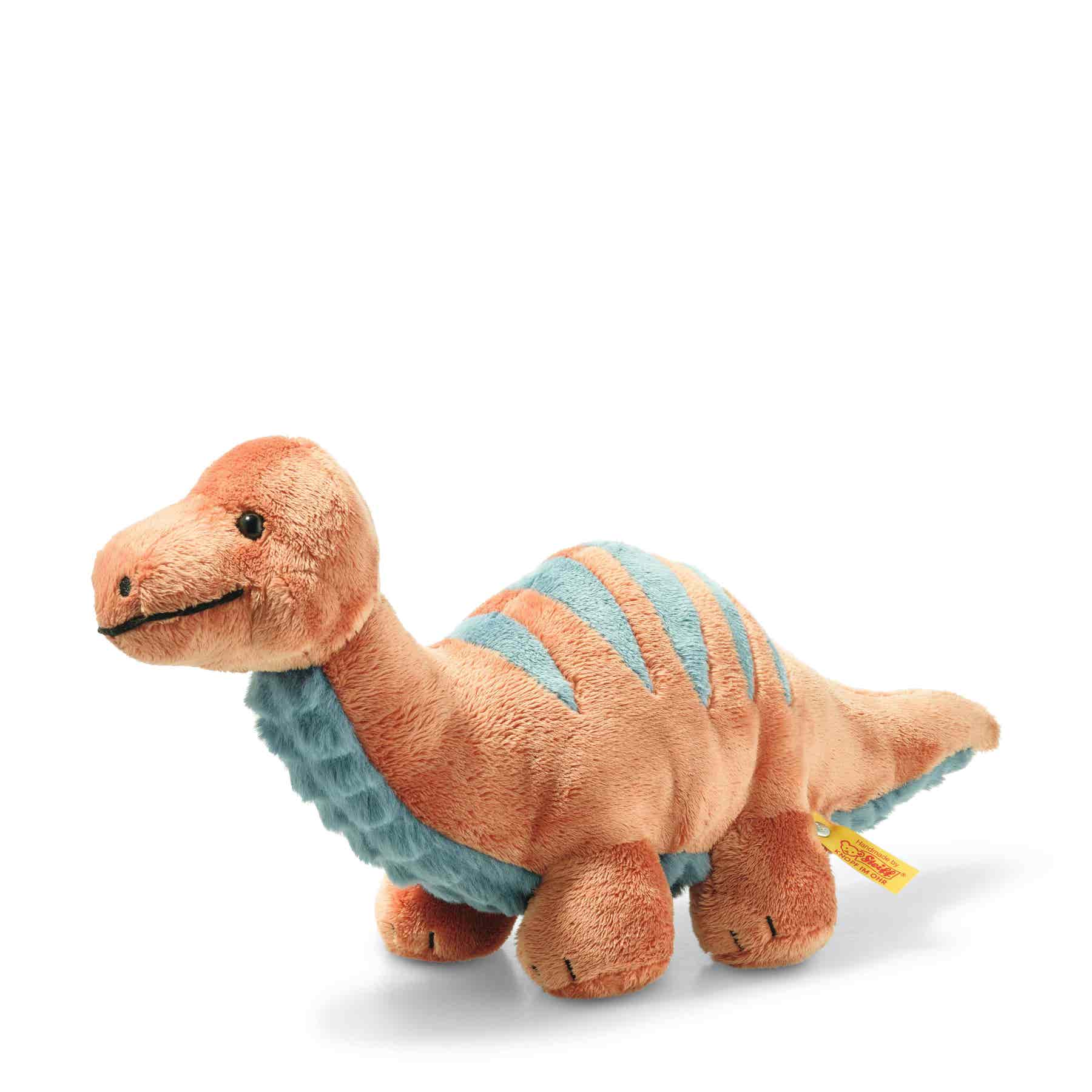 Steiff Soft Cuddly Friends Bronko Brontosaurus - Toys Hobbies