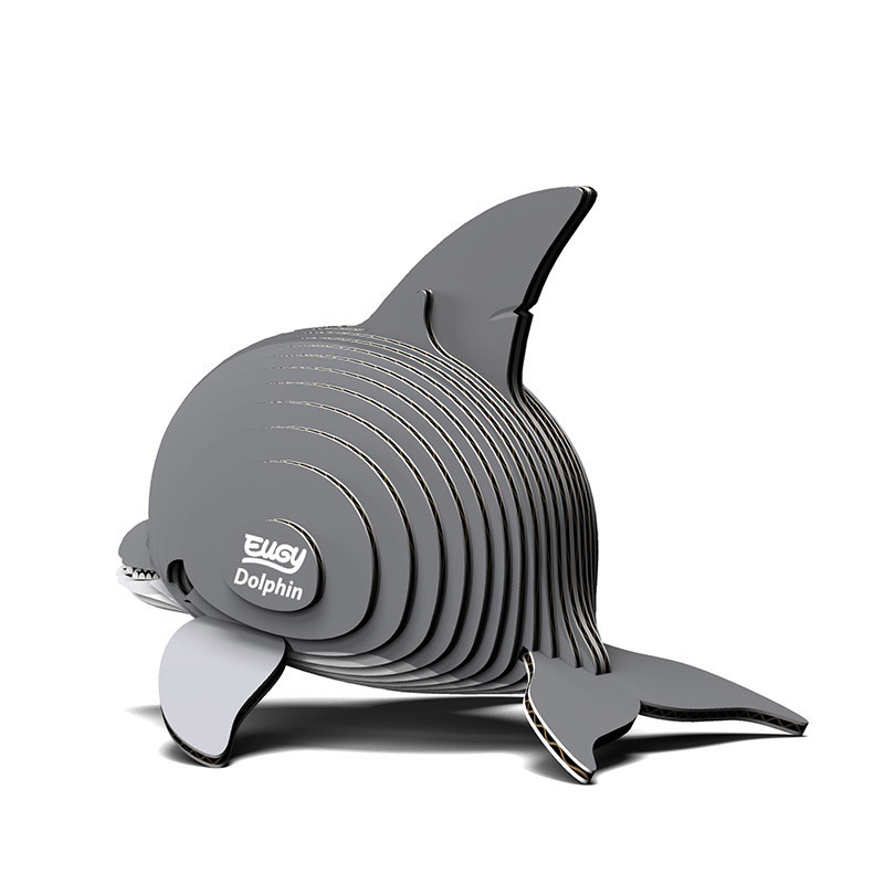 Eugy Cardboard Model Kit 021 Dolphin - Toys Hobbies