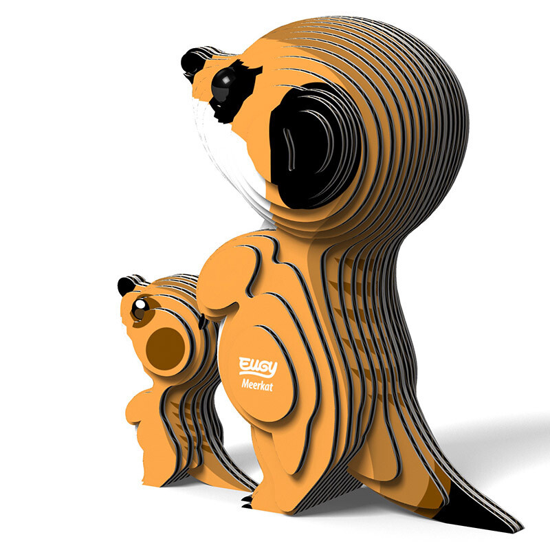 Eugy Cardboard Model Kit 046 Meerkat - Toys Hobbies