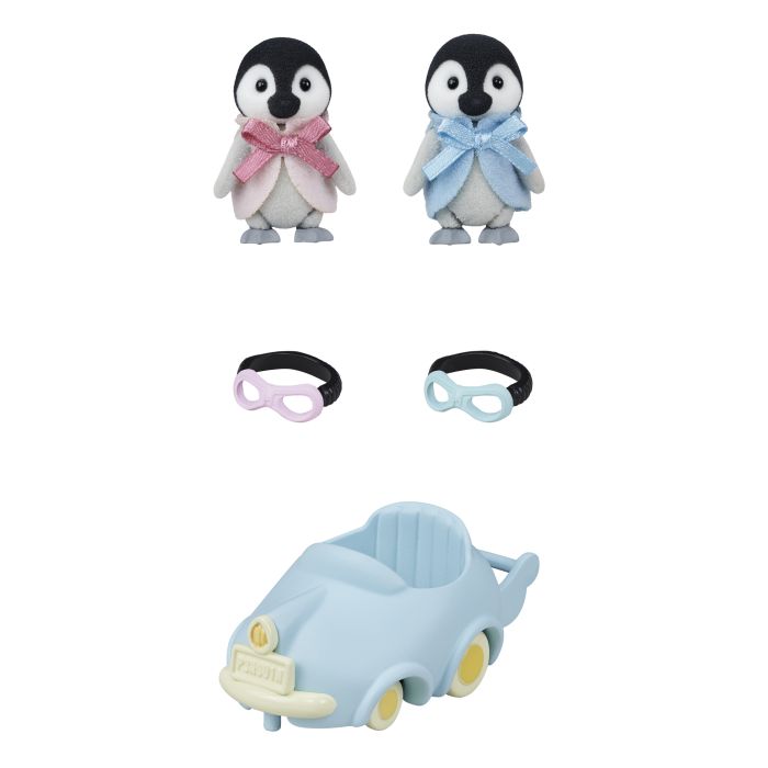 Sylvanian Families Penguin Babies Ride & Play Set 5695 - Toys Hobbies