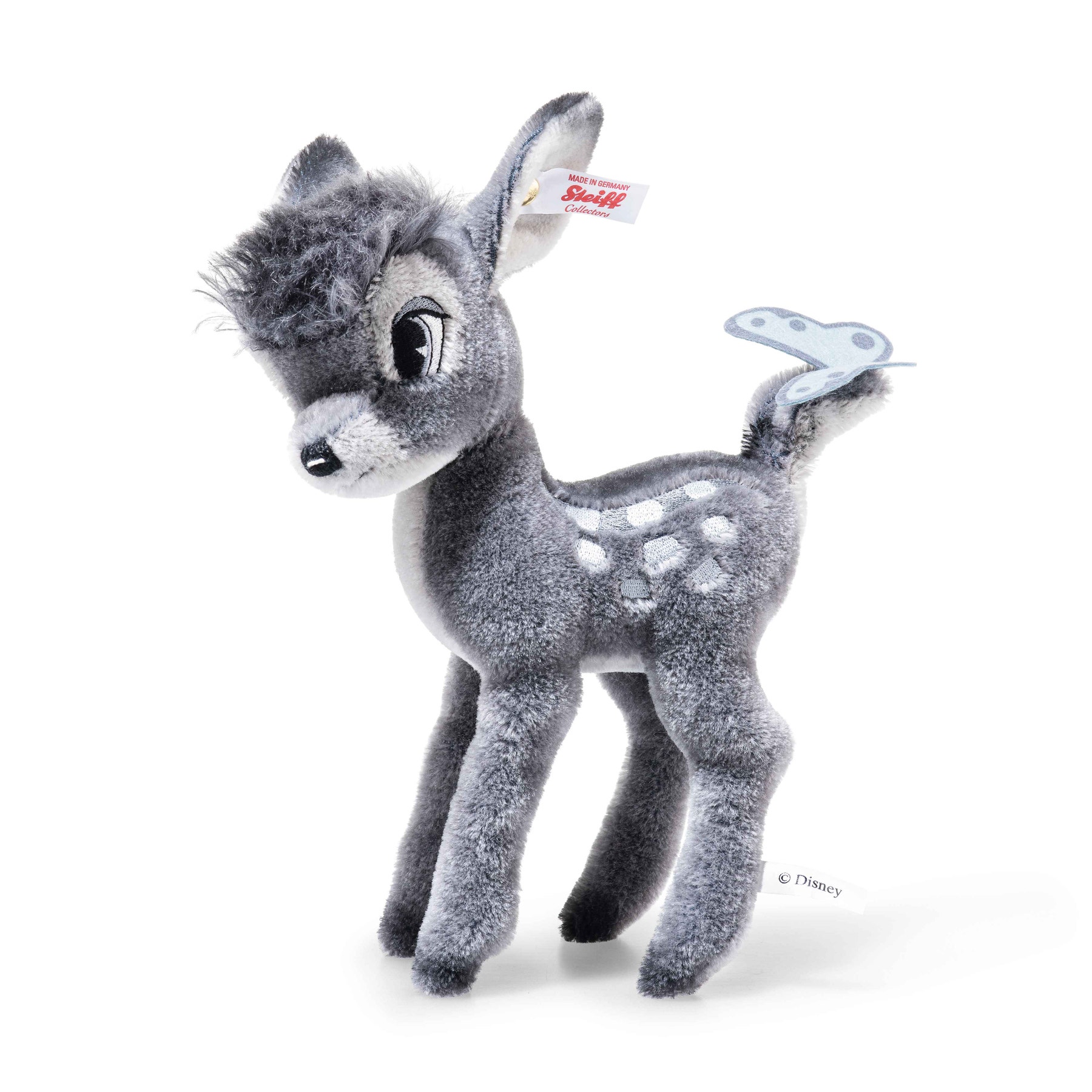 Steiff limited Edition Monochrome Standing Bambi 22cm 356018 - Toys Hobbies