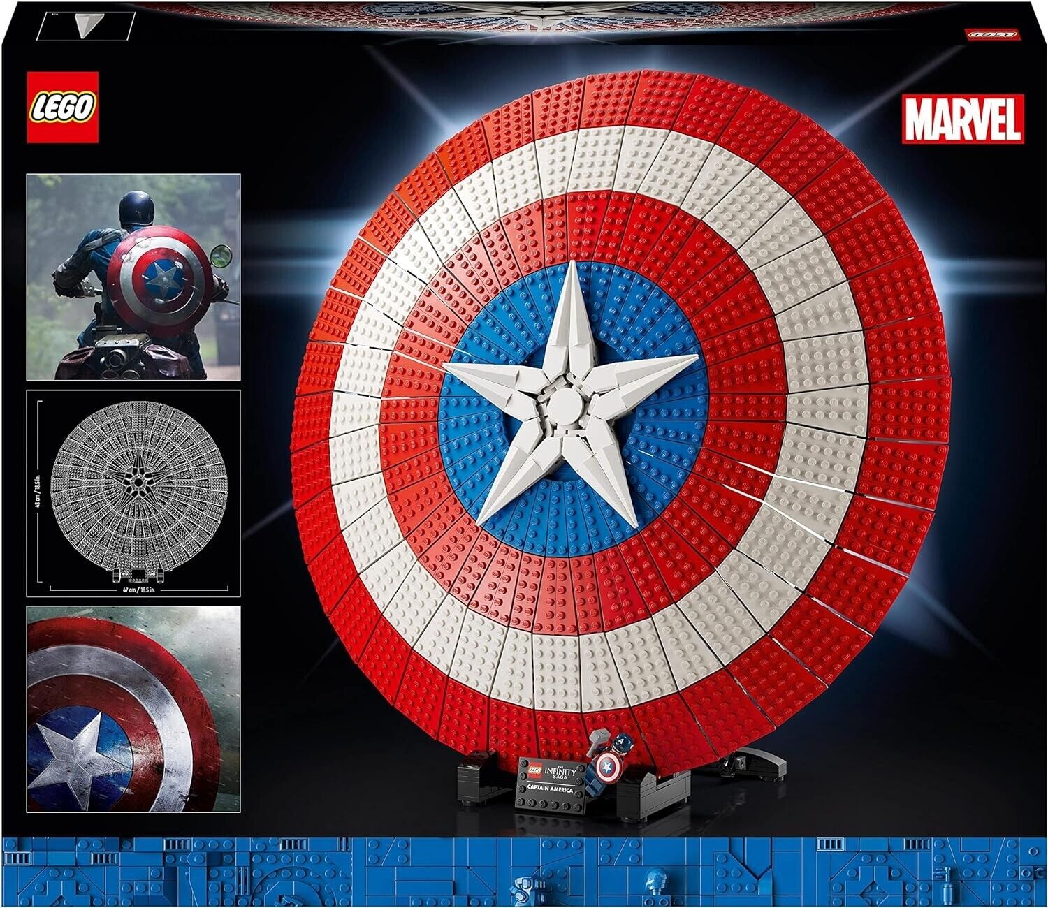 Lego Captain America Shield 76262 - Toys Hobbies