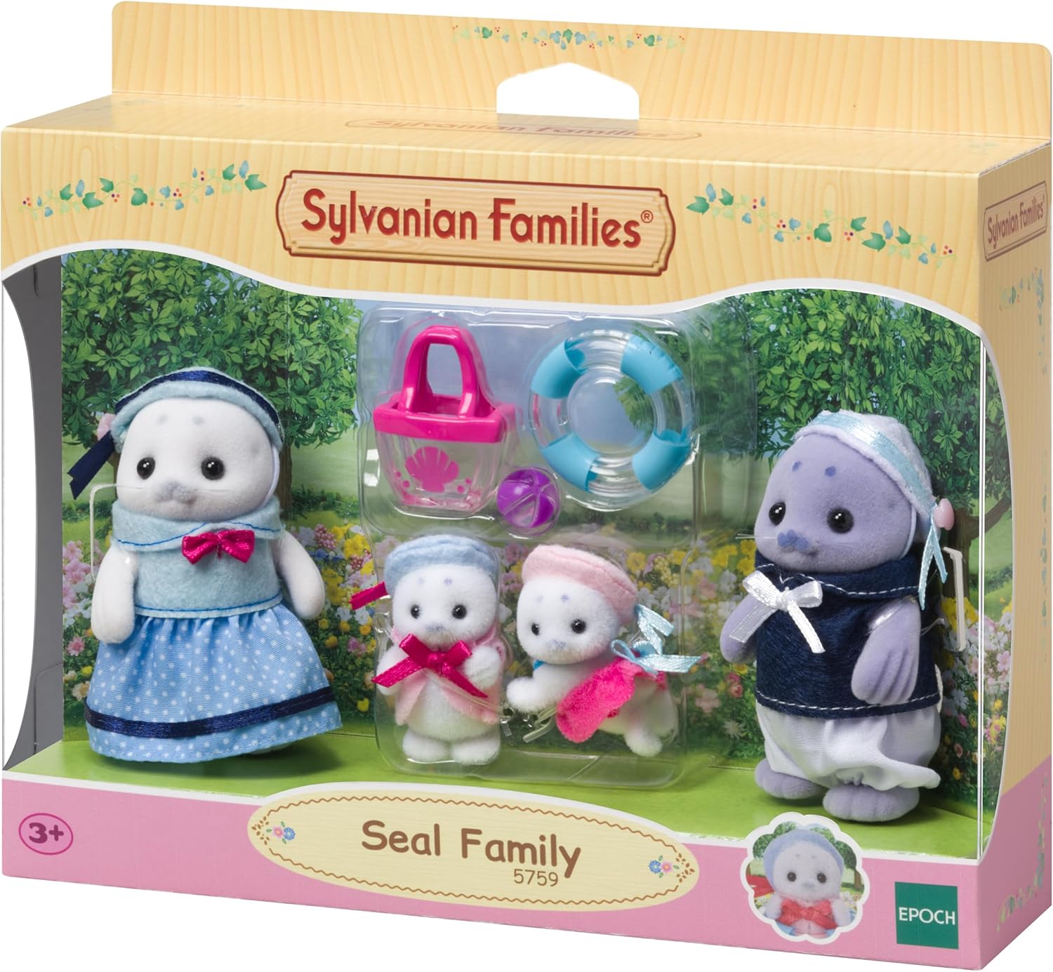 Sylvanian Families - 5759 Seal Family - Toys Hobbies