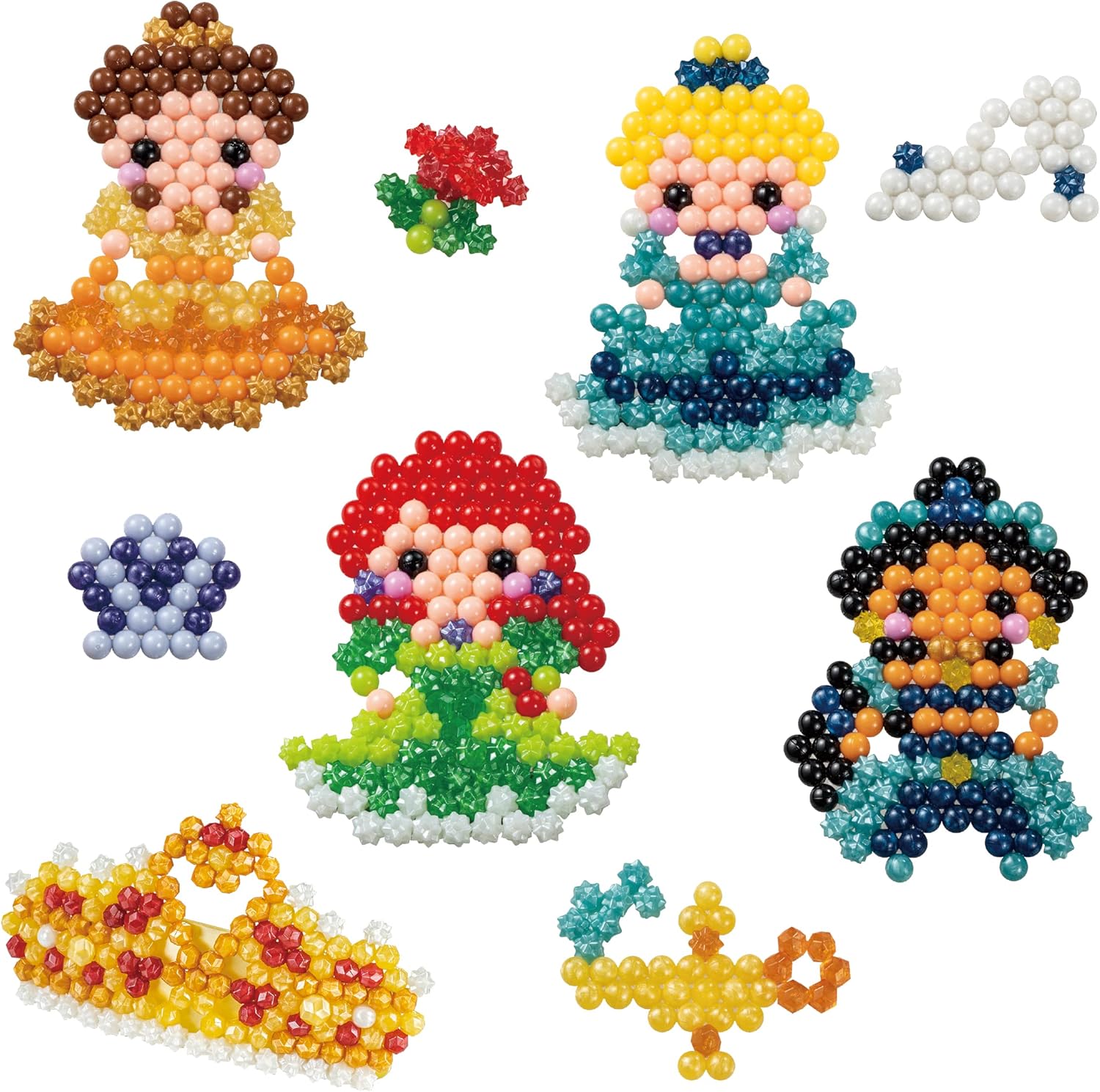 Aquabeads Disney Princess Dress-Up Set, Art & Craft bead kit 31997 ...