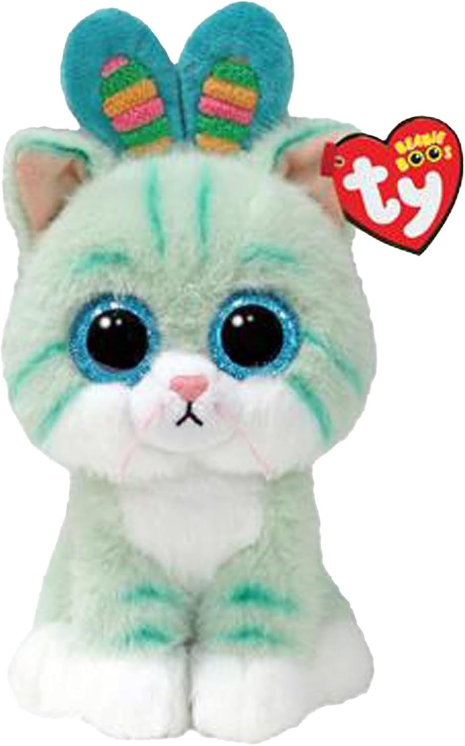 Ty Beanie Boos ~ Gumdrop Green Cat 37368 - Toys Hobbies
