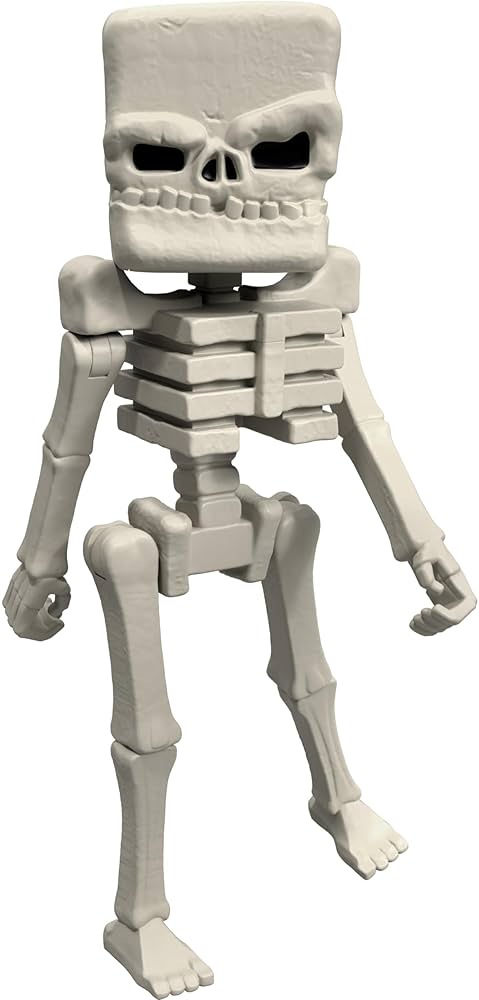 Minecraft Skeleton Large-Scale Action Figure, 12-Inch Character ...
