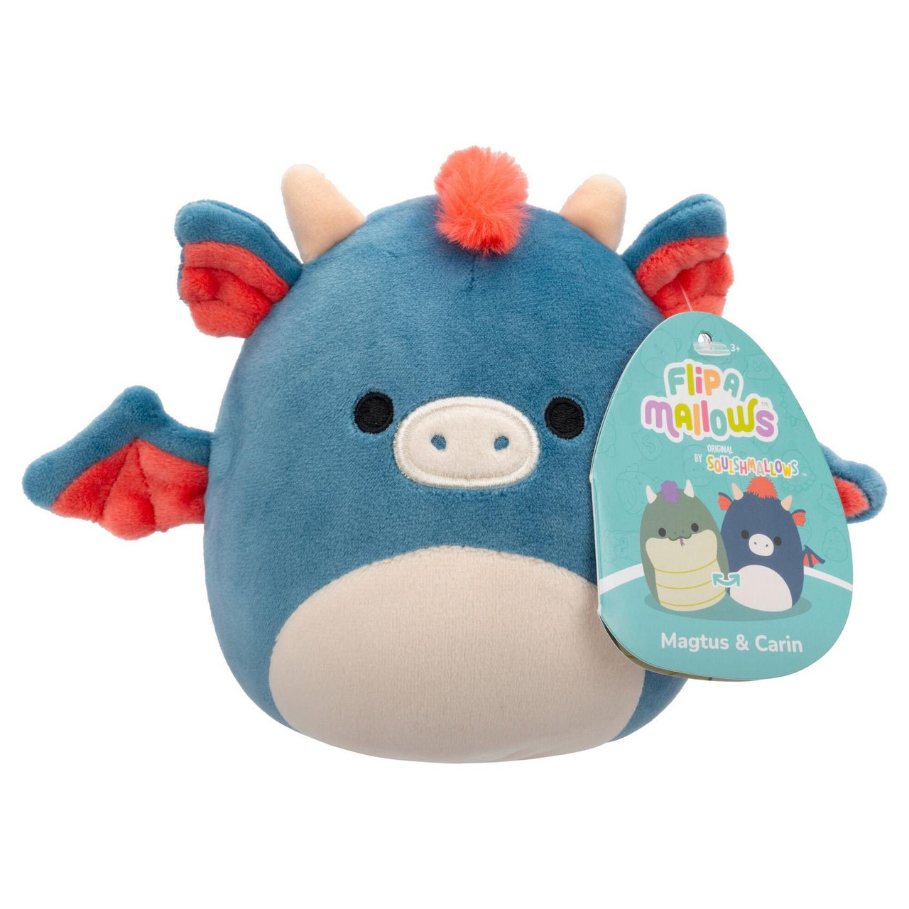 Sqishmallows Flip A Mallows ~ Magtus & Carin - Toys Hobbies