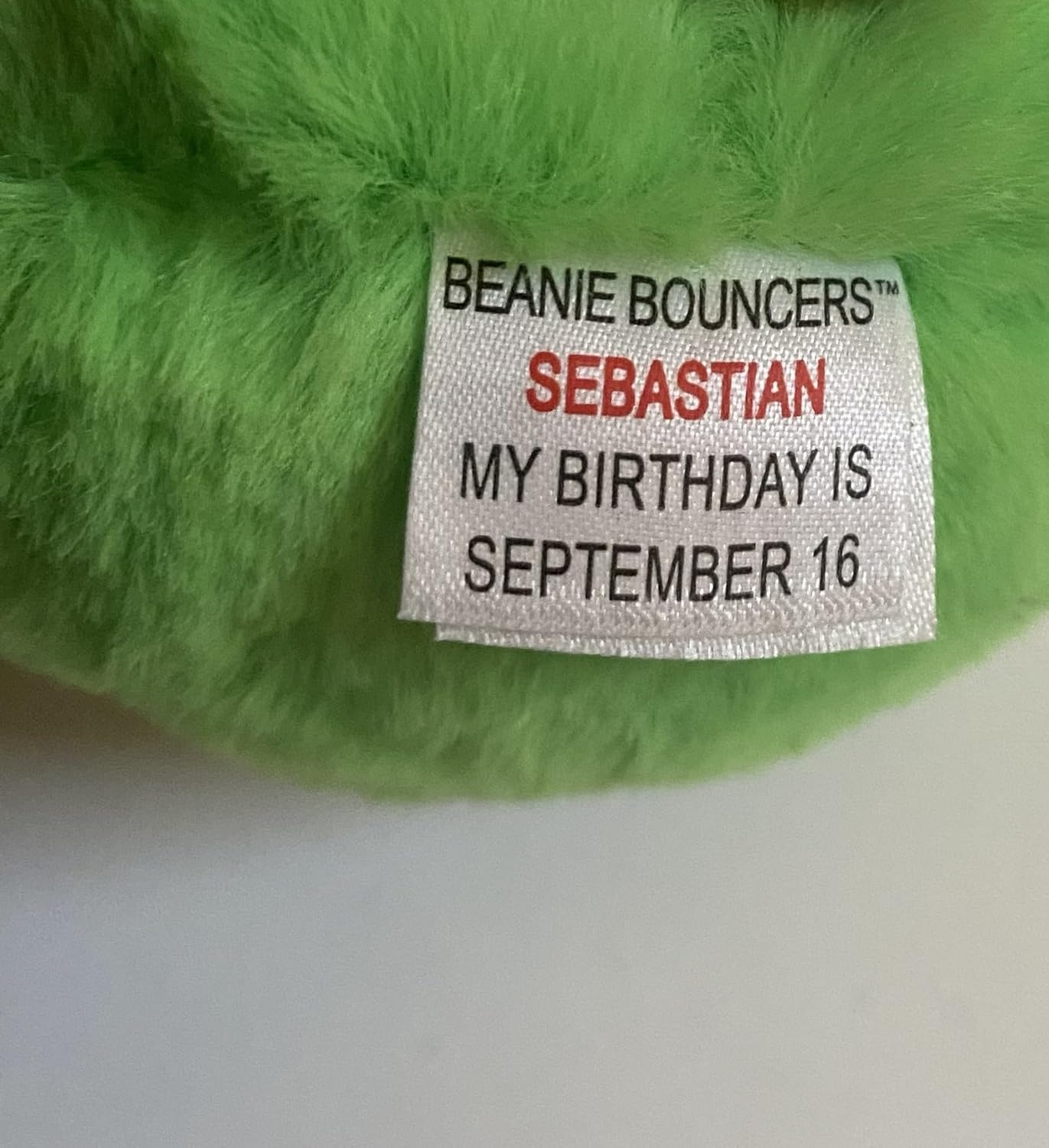 Ty Beanie Bouncers - Sebastian the Alien - Toys Hobbies